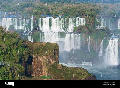 View Of The Iguazu Falls From The Brazilian Side Unesco World Heritage