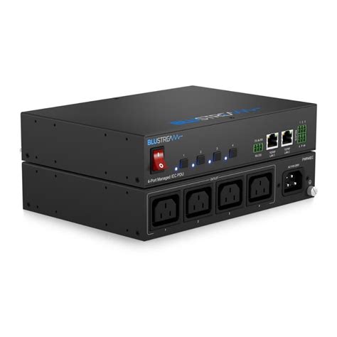 4 Port Managed Iec Pdu Power Management Device Jands