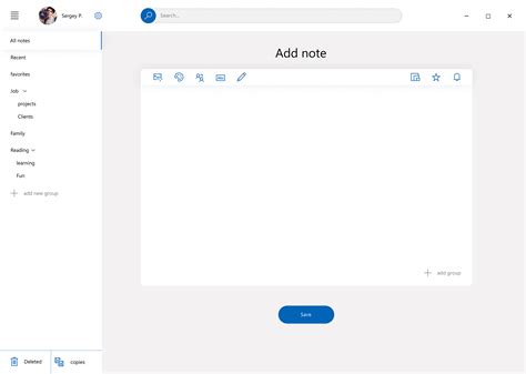 Desktop Notes App Behance
