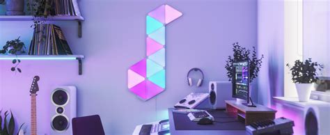 Nanoleaf Shapes Triangle Starter Kit 9 Smarten Dreieckigen Led Panels