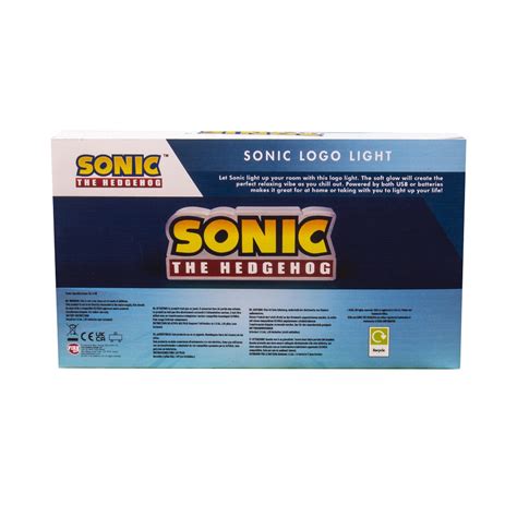 Sonic Logo Light 23cm Lamp Fizz Creation Sonic
