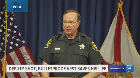Polk County Deputy Shot In The Chest Suspected Shooter Arrested