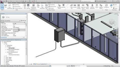 Autodesk Revit Mep Placing Parallel Conduit Youtube