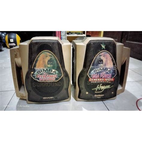 Jual Speaker Pasif Sharp Simba 5 Inch 2 Way Original Shopee Indonesia