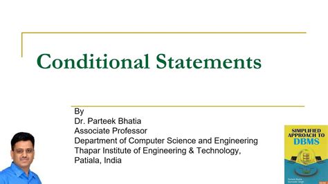 Conditional Statements Of Plsql Youtube