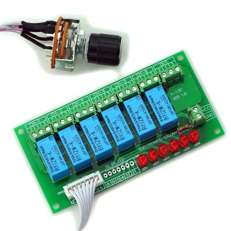 Electronics Salon Channel Unbalanced Stereo Or Balanced Mono Audio Input Selector Relay Module