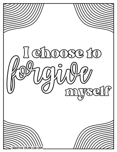 35 Positive Affirmations Coloring Pages Free Pdf Printables