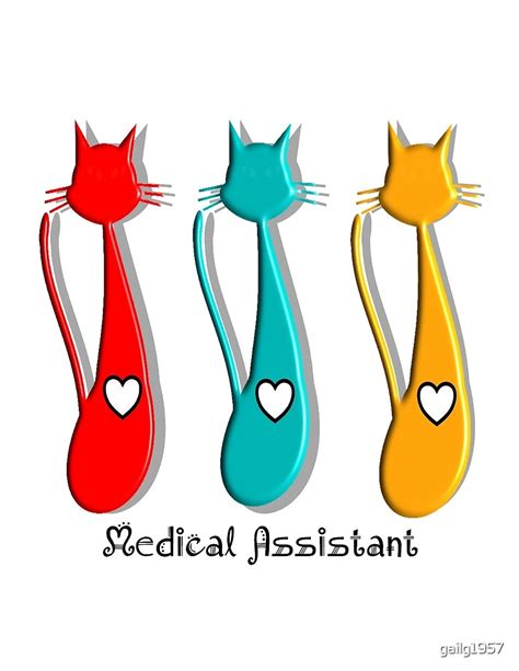Medical Assistant Cat Lover By Gail Gabel Llc Redbubble