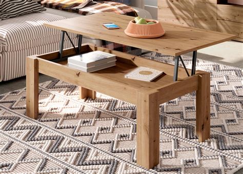 Mesa De Centro Elevable Modelo Badalona