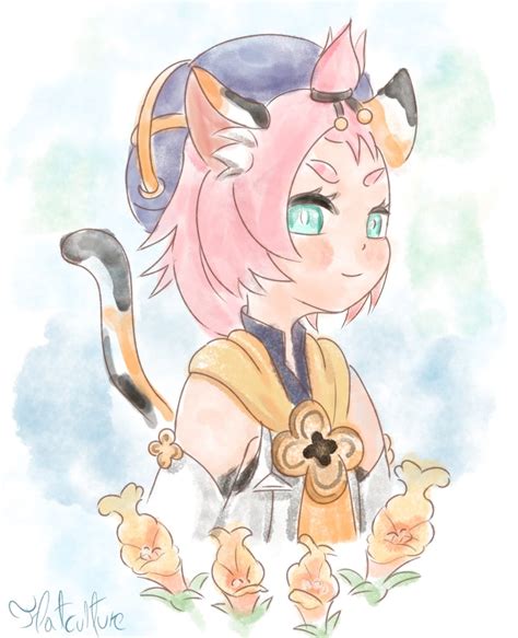 Diona Genshin Impact Drawn By Flatculture Danbooru