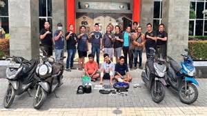 Gercep Tim Macan Giri Polres Gresik Tembak Hingga Bekuk Penadah Curanmor Di Gresik Kota Baru