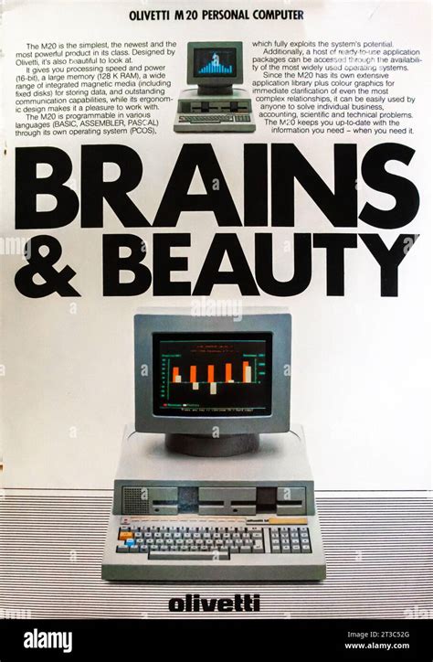 Computer Ad 1980 Dataindustrierluxor Advert Abc 80
