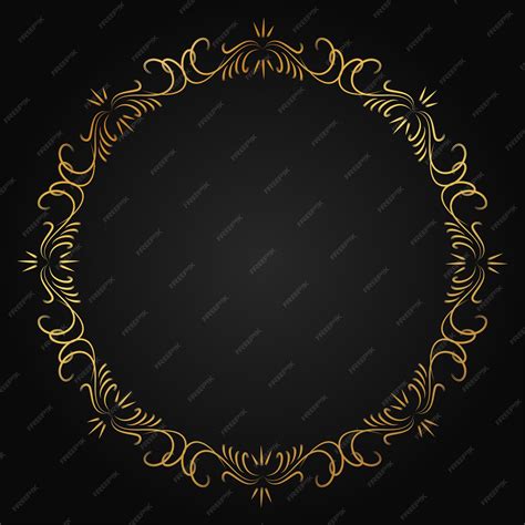 레트로 프레임 프레임 디자인 터 럭셔리 패턴 프레임 장식 배경 프리미엄 벡터