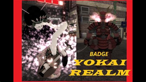 Roblox Creepypasta Life Rp Badge Yokai Realm Forest Map Youtube