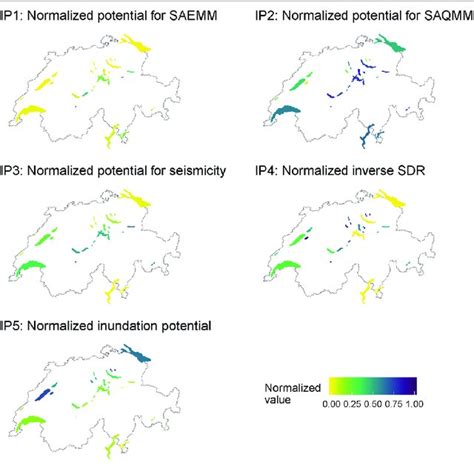Spatial Distribution Of The Normalized Input Parameters Download
