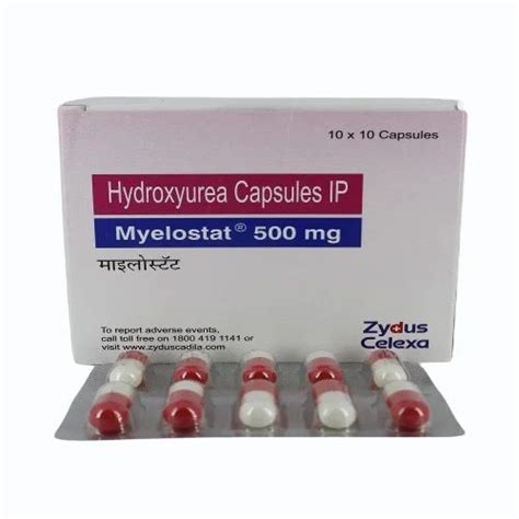 Hydroxyurea Capsules Usp 100 Mg At ₹ 85strip In Nagpur Id 2855783388555