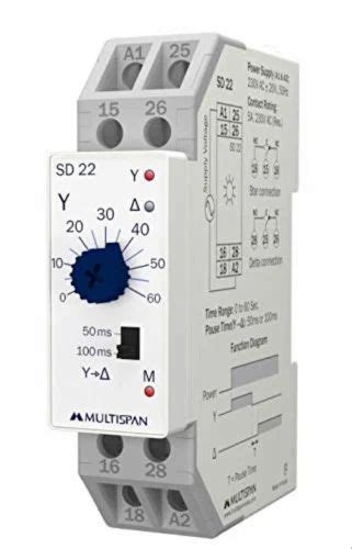 Multispan Sd 22 Analog Timer 415v Ac At Rs 732 Piece In Uran Islampur Id 27600652362