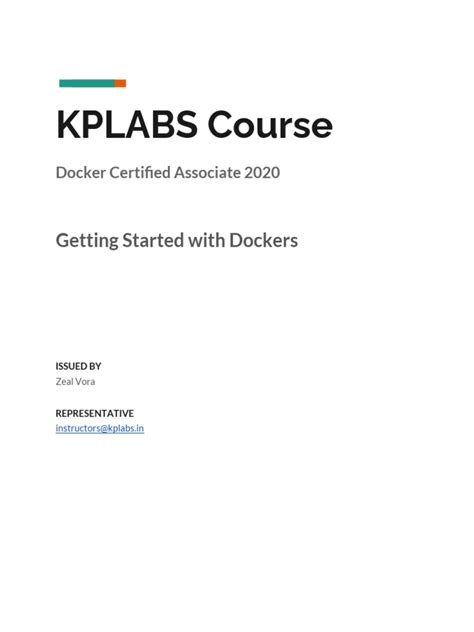 dca section 1 getting started with docker pdf operating system computer engineering