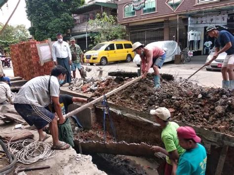 အင်းစိန်မြို့နယ်၌ ဒေသဖွံ့ဖြိုးတိုးတက်ရေး လုပ်ငန်းများ ဆောင်ရွက