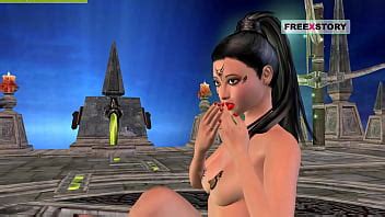 An Animate Cartoon D Porn Video Of An Indian Bhabhi Giving Sexy Positions Xnxx Com
