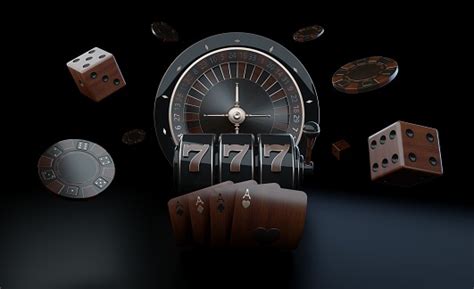 현대 블랙 황금나무 룰렛 휠 슬롯 머신 네 개의 에이스 카지노 칩과 주사위 3d 일러스트 0명에 대한 스톡 사진 및 기타 이미지 Istock