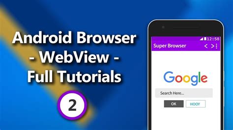 Android Browser Webview Complete Tutorial Series Part 2 Creating Back Forward Reload