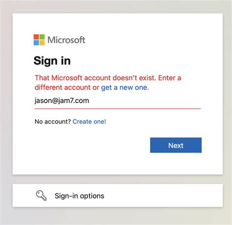 It Says I Done Have A Microsoft Account When I Do Microsoft Qanda