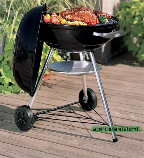 바베큐그릴 웨버57삼겹살 훈제 바베큐 ★ 네이버 블로그