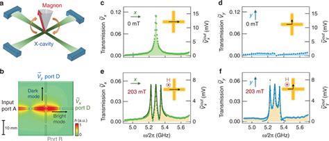 Construction Of X Cmp A Schematic Figure Of A Magnon Coupled To A Download Scientific Diagram