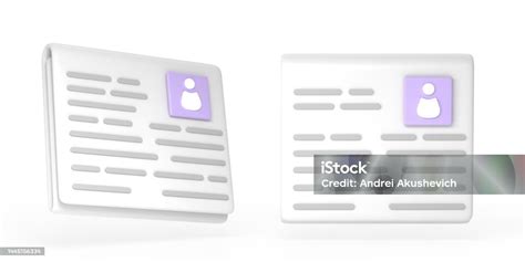 3d 신문 아이콘을 설정합니다 헤드라인 기사 및 액자가 있는 일일 종이 프레스 만화 접힌 시트 잡지 타블로이드 또는 흰색 배경 전면 및 각도 보기에 격리된 관보 3차원