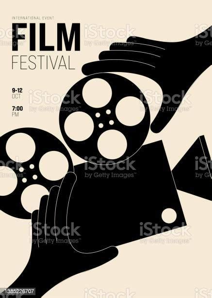 빈티지 필름 릴과 영화 및 영화 포스터 디자인 템플릿 배경 0명에 대한 스톡 벡터 아트 및 기타 이미지 0명 Film