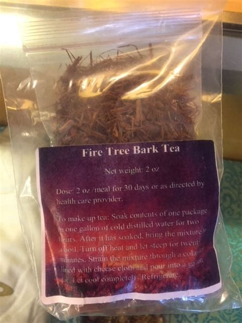 Fire Tree Bark Tea Website