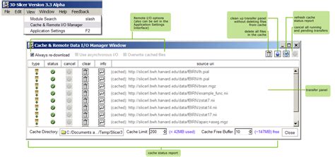 modules mainapplicationgui documentation 3 4 slicer wiki