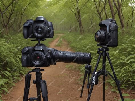 Premium Ai Image Dslr On Jangal Beautiful Background