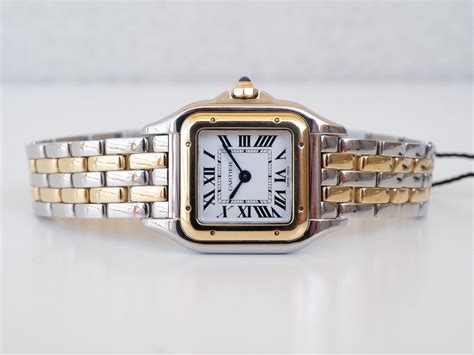 Cartier Panthere De Cartier Steel Yellow Gold Quartz Small Buy Watches