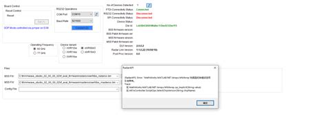 dca1000evm collecting raw data via iwr6843 dca1000evm sensors forum