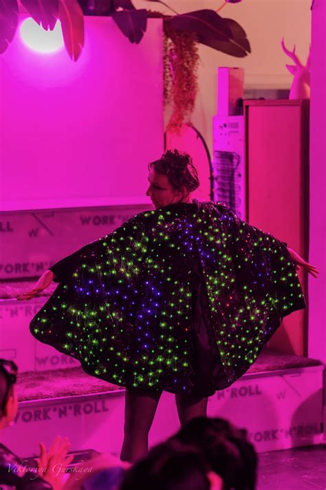 LED Fashion Art Showcase Enlighted Designs