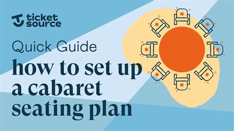 How To Set Up A Cabaret Seating Plan Ticketsource Youtube