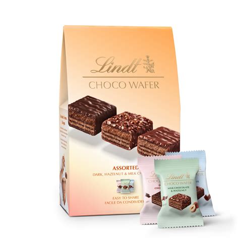 Choco Wafer Assorted Bag 138g Lindt Online Shop