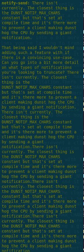 set maximum notification height · issue 625 · dunst project dunst · github