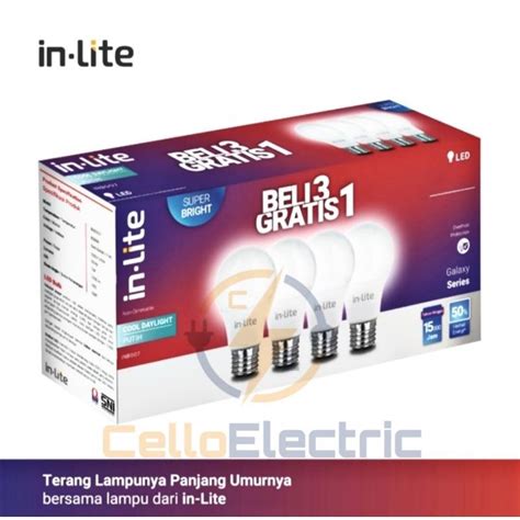 Jual Lampu In Lite Led Paket Inlite W W W W W Led Pack Beli Gratis Putih In Lite