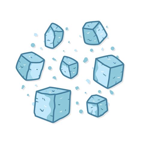 Ice Cube Clipart Vector Vector Art At Vecteezy