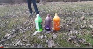 The Adventures Of Charlie SODA EXPLOSION Mentos And Coke Science Experiment