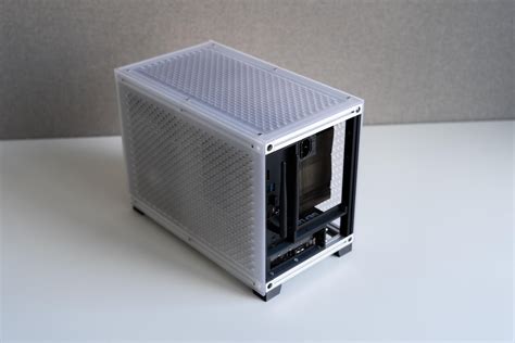 14 9l Custom Itx Case With Nh D15 And Translucent Acrylic R Sffpc