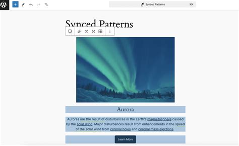 Wordpress Synced Patterns How To Use Sync Blocks To Keep Consistent Design Style 2025