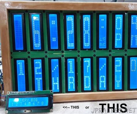 BIG Alpha Numeric DISPLAY Jpralves Net