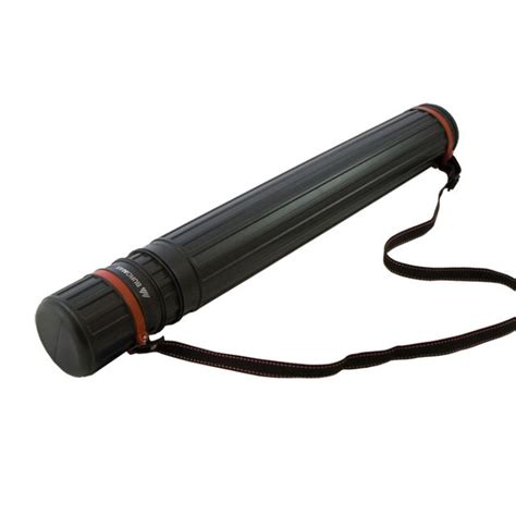 Тубус для ватмана BuroMax 64.5-110х8.5 см телескопический черный (BM ...