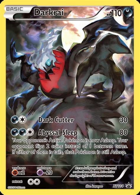 Darkrai Xyp Xy114 Pokemoncard