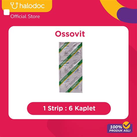 Jual Ossovit 6 Kaplet Shopee Indonesia