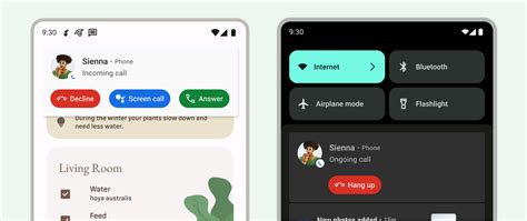 create a call style notification for call apps views android developers